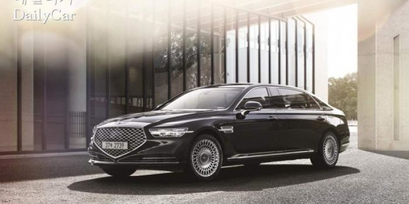 제네시스, G90 리무진 출시..가격은 1억5511만원 | 데일리카