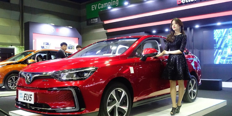 [EV트렌드 코리아] 북경모터스, EU5, EX5, EX3 전기차 3종 공개 내년 출시 | 오토다이어리