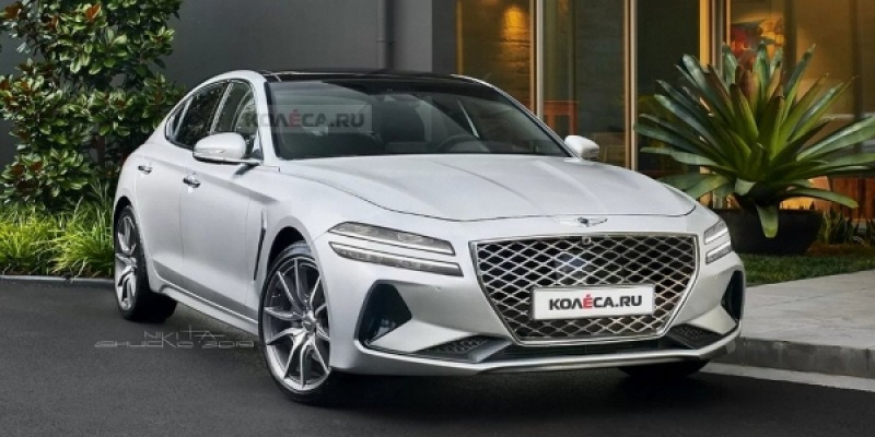 'G80랑 구분이 안되네?' 내년 출시될 '제네시스 G70 F/L' 예상도 등장 | M투데이