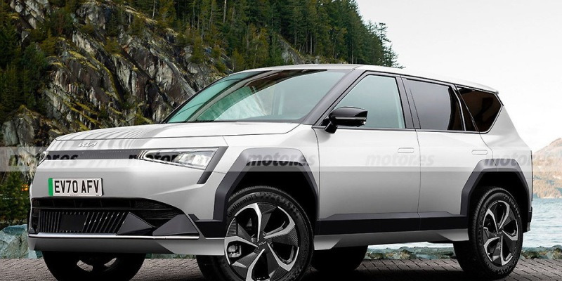 기아 EV7은 이런 모습? 쏘렌토급 7인승 SUV | 탑라이더