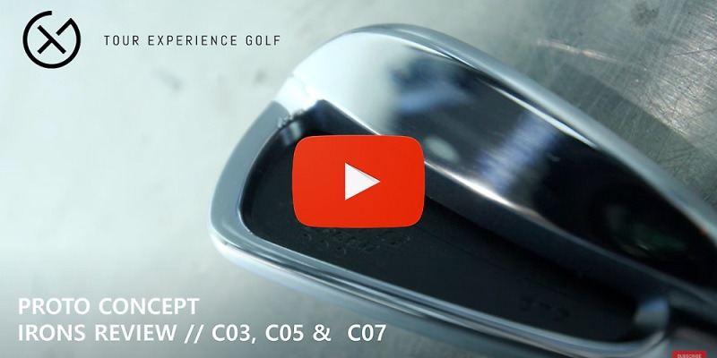 [TXG 콜라보] PROTO CONCEPT C03, C05, C07 아이언 리뷰 | 올댓골프리뷰