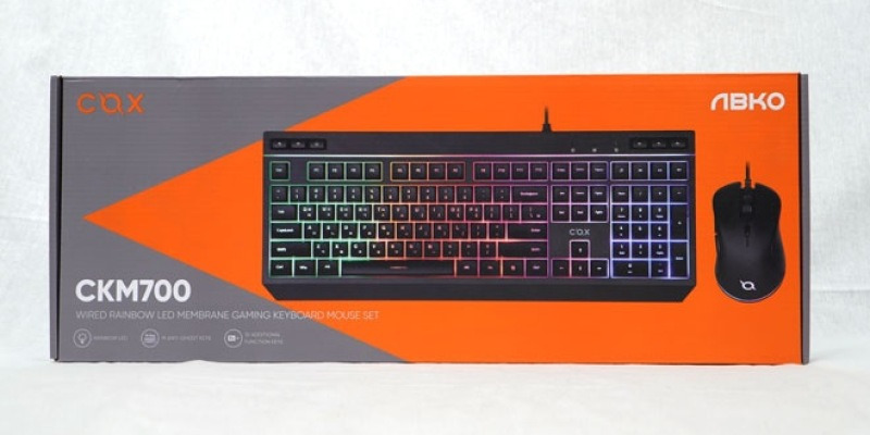 게이밍 키보드/마우스를 한방에 해결하자,COX CKM700 게이밍 키보드 마우스 세트 | 보드나라/케이벤치