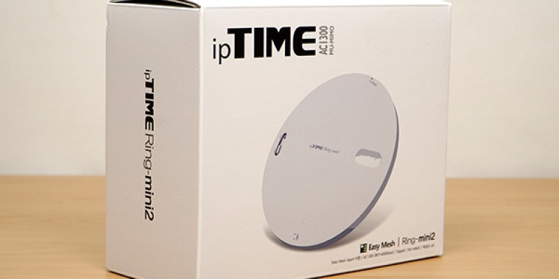 손에 쏙 들어오는 원형 공유기, ipTIME Ring-mini2 무선확장기 | 보드나라/케이벤치