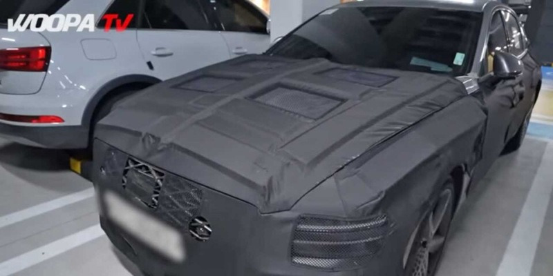 "MLA 헤드램프 탑재?" 제네시스, 'G80 페이스리프트' 포착. 어떻게 달라지나? | M투데이