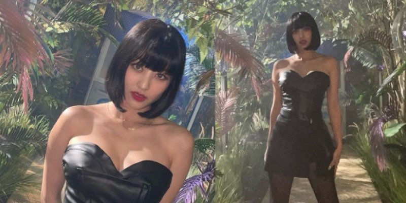 '15kg감량'60→45kg딴 사람된 연예인,뒤태 강조 올블랙룩 | 어썸클