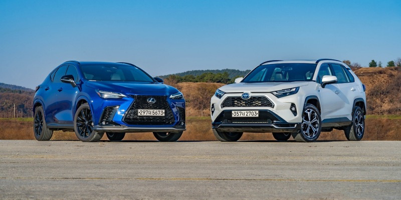 [비교시승] 토요타 RAV4 PHEV vs 렉서스 NX 450h+, 당신의 선택은? | 로드테스트