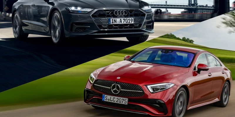 승차감과 스타일 양립한 쿠페형 세단, A7 55 TFSI 콰트로 vs. CLS 450 4매틱..승자는? | 데일리카