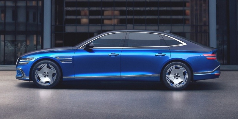 제네시스 G80 롱보디 공개, G90 수준 휠베이스와 고급감 | 탑라이더