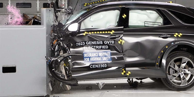 제네시스 신형 GV70ㆍ 일렉트리파이드 GV70 美 IIHS 최고안전 등급 TSP+ 획득 | 오토헤럴드