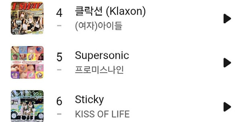 멜론 HOT100 1위 찍어버린 qwer | 에펨코리아