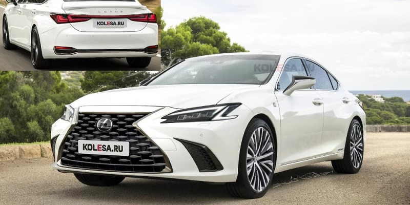 2026 렉서스 ES 페이스리프트 미리보기…G80과 비교되네! | 더드라이브