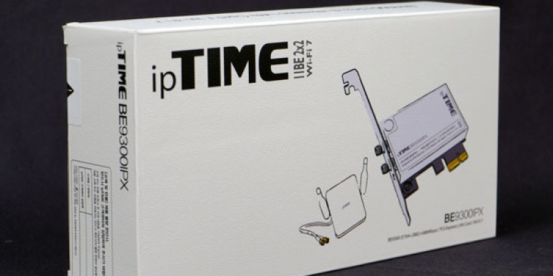 PCIe 확장 슬롯으로 Wi-Fi 7 지원, ipTIME BE9300IPX 무선랜카드 | 보드나라/케이벤치