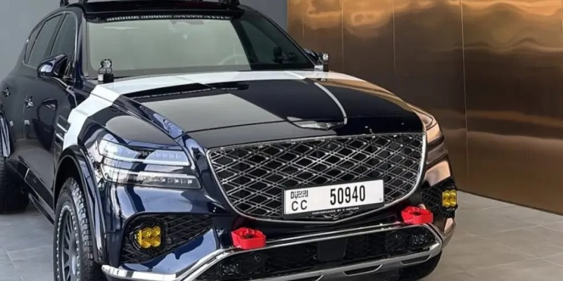 “국내 출시 안 하나요?” 제네시스의 극한 도전, GV80 사막 에디션 공개 | 카텍