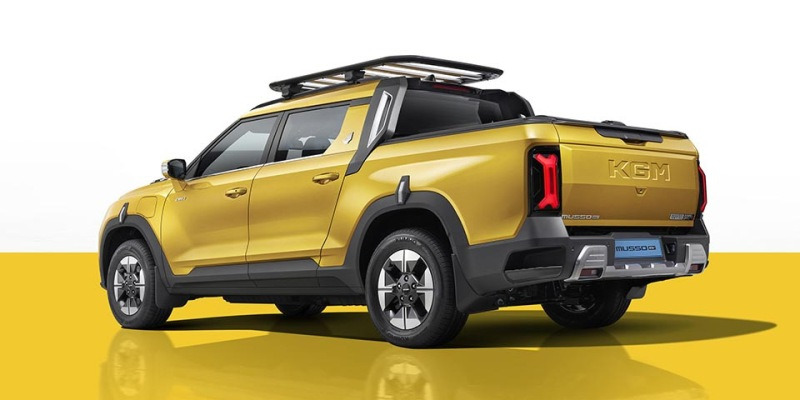 3,000만원대 전기 픽업 'KGM 무쏘 EV' 사전계약 개시 | M포스트