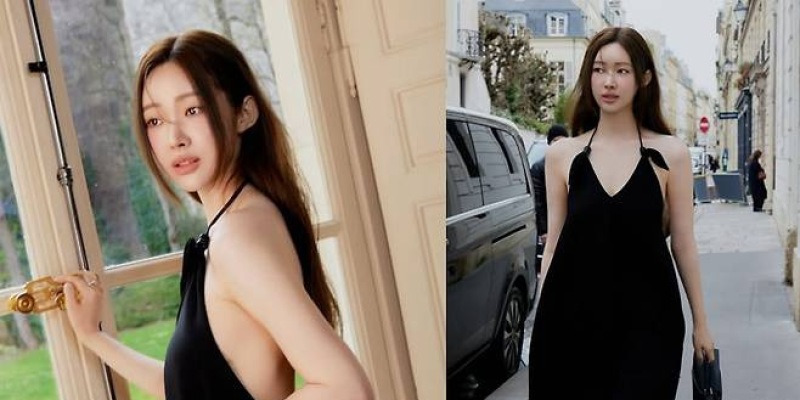 “입은 거 맞아?” 백리스로 실루엣 미친 170cm·47kg 여배우, 홀터넥 드레스룩 | 대본은 내운명