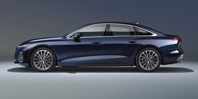 아우디 신형 A6 제원 살펴보니, 제네시스 G80보단 작다 | 탑라이더