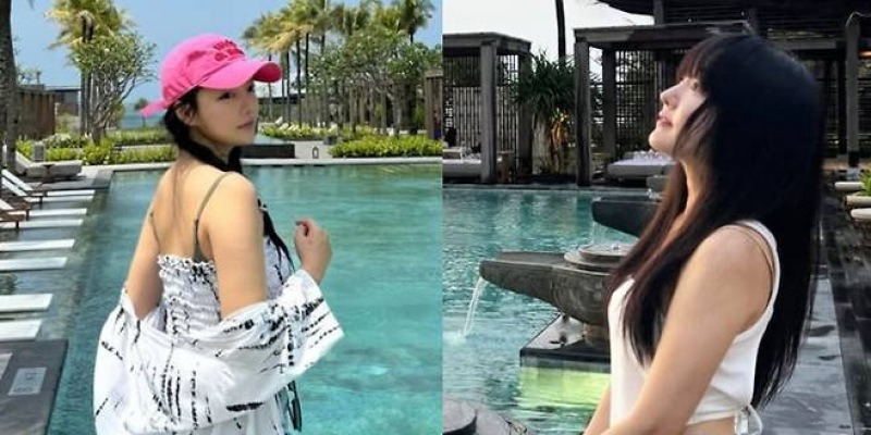 ‘유명 개그맨이 반한 미모’ 신혼 2년 차 여배우, 162cm·49kg 비율 뽐낸 휴양지룩 | 대본은 내운명