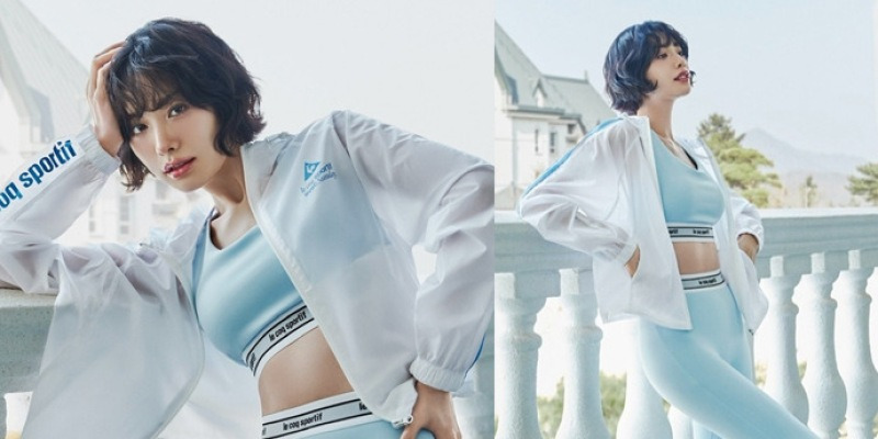 ‘미모 1위’ 171cm·48kg 나나, 황금 골반 S라인! 완벽 레깅스핏 애슬레저룩 | 뷰티는 내운명