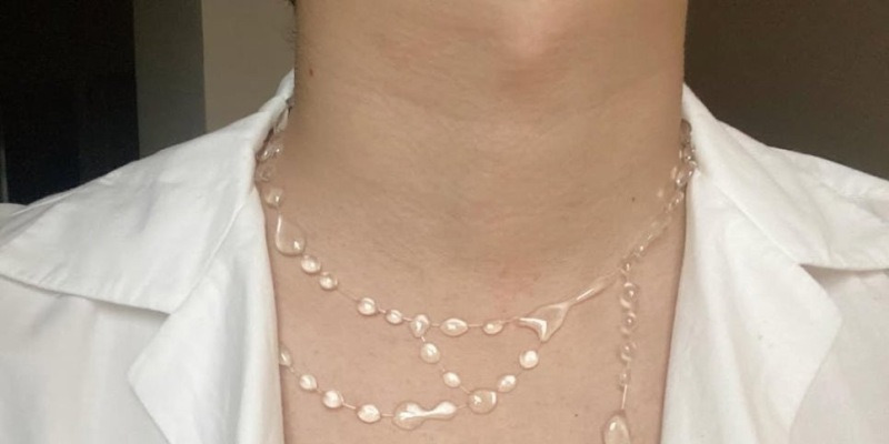 비 내리는 날을 위한 액세서리, ZuMin Studio의 물방울 목걸이 | 싱글즈