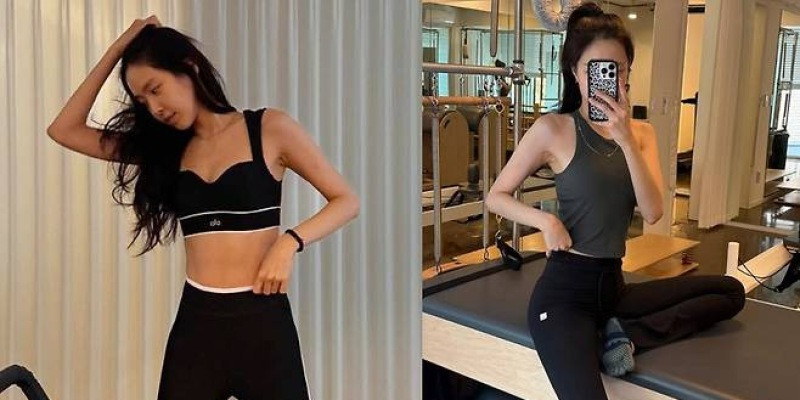 “허리 21인치로 레깅스 유행시켰다” 167.9cm·46kg 완벽 비율 여가수, 피트니스룩 | 대본은 내운명