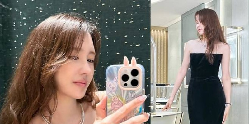 화려한 장식 하나 없이도… 168cm·48kg 여배우, 절제미 돋보인 블랙 드레스룩 | 대본은 내운명