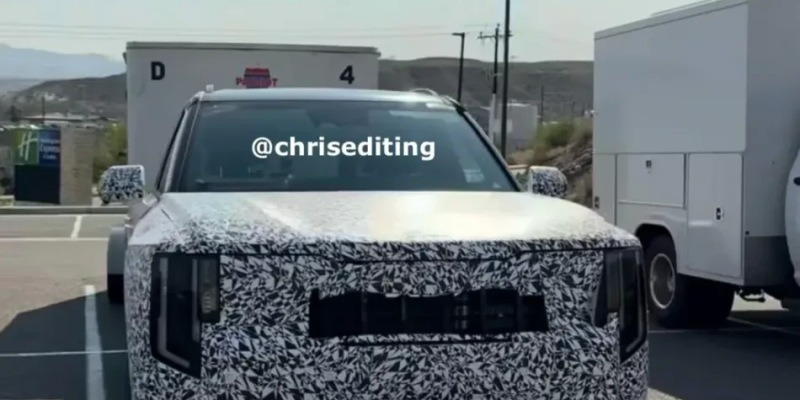 “300마력 하이브리드”… 기아 2세대 텔루라이드 스파이샷 포착 | EV-Hotissue