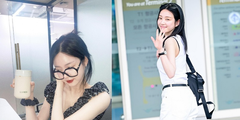 164cm 43kg 슬렌더 몸매 유지 비법 공개로 관심 집중된 여배우, 일상룩 | 라이프업