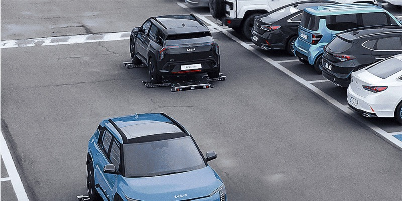 현대차그룹 AI 주차 로봇, 세계가 열광한 이유는? | EV-Hotissue