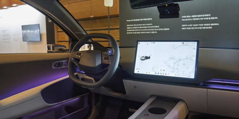 2026 투싼 실내 포착! 업계가 술렁인 ‘그 기술’ 정체는? | EV-Hotissue