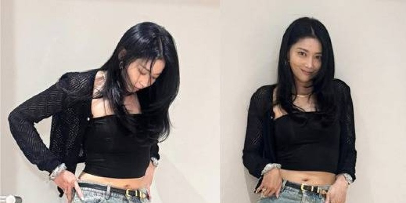 2년간 짜장면 끊고 52kg 유지 중인 170cm 여배우, 스트리트룩 | 대본은 내운명