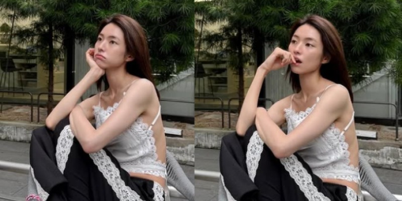 '168cm 45kg' 금수저에 유학파 출신 '이대 여신' 대세 여배우, 레이스룩 | 패션룸
