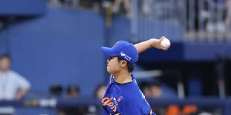 이래서 1라운더 한화 정우주, KBO 11번째 무결점 투구! 던진 공 9개 보니? | 야구기록소