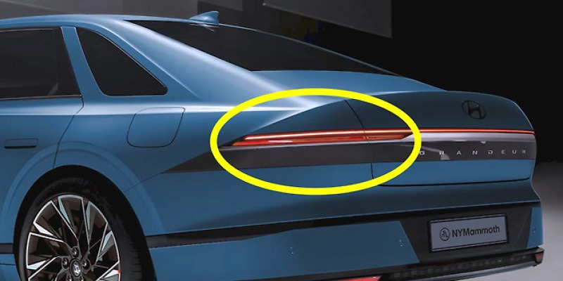 그랜저 풀체인지급 페이스리프트? 디자인 유출에 커뮤니티 난리 | 뉴잇